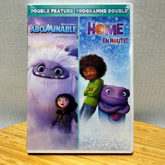 Media | New Sealed Dreamworks Abominable Home Movie Dvd Double Feature ...